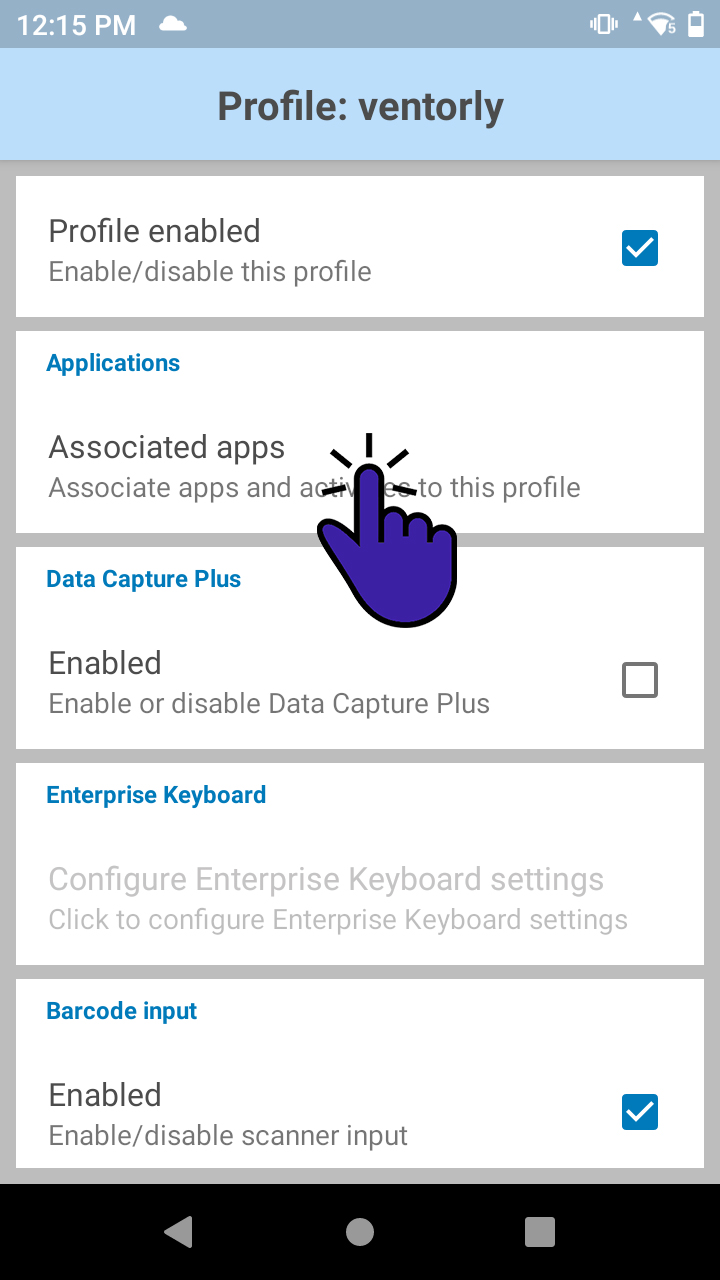 Zebra Device Configuration – Mobile Inventory Support