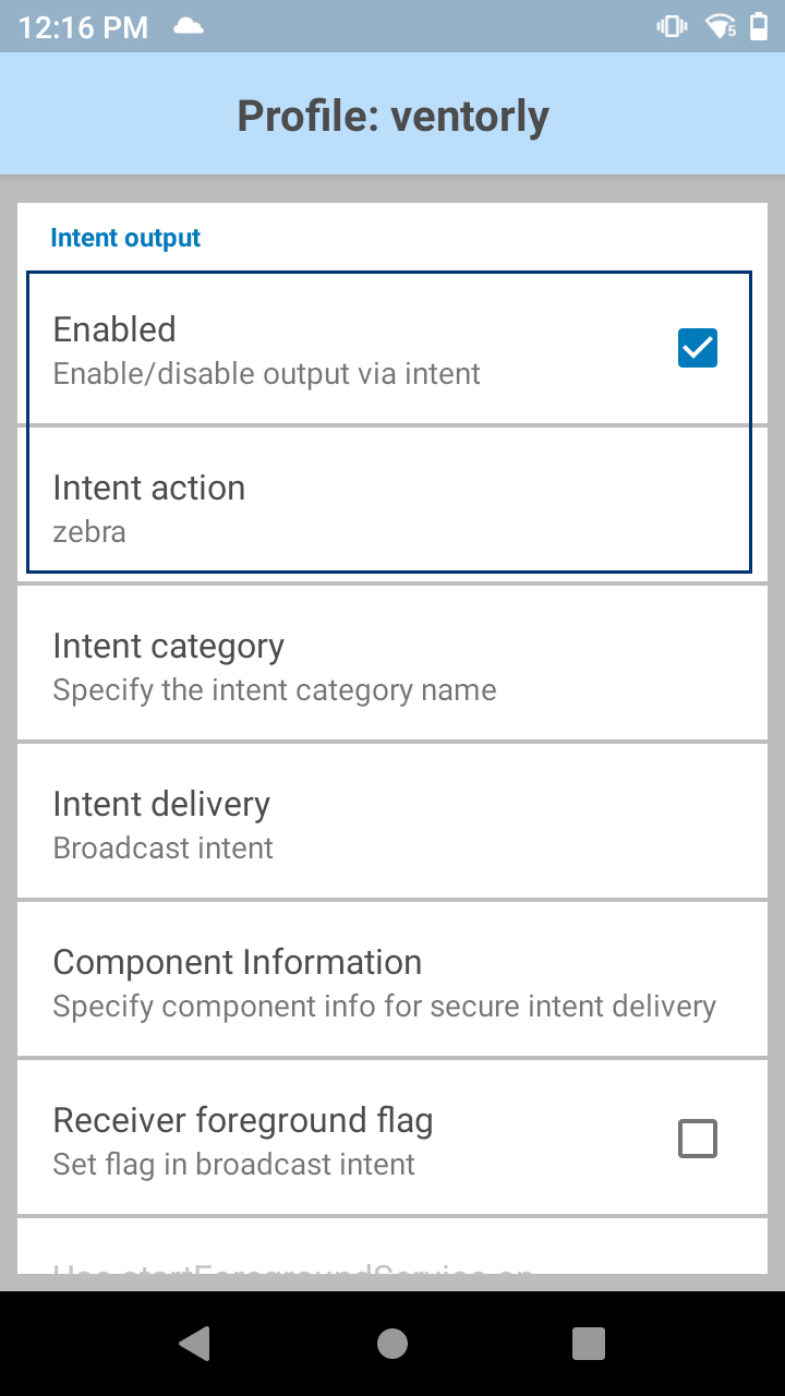 Zebra Device Configuration – Mobile Inventory Support